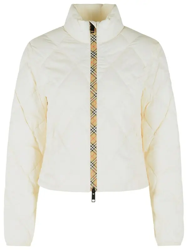 Burberry Bramford' Nylon Jacket - Ivory