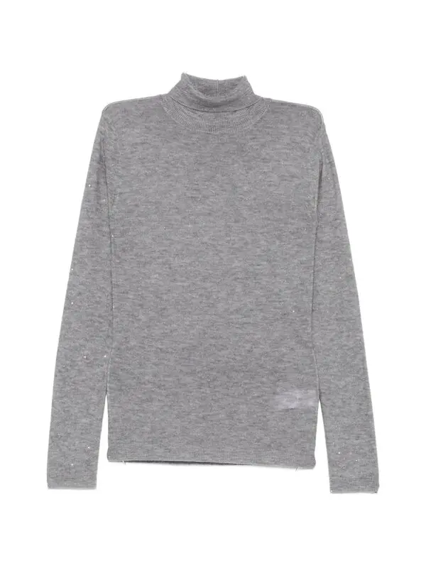 Fabiana Filippi Wool Turtle Neck Sweater