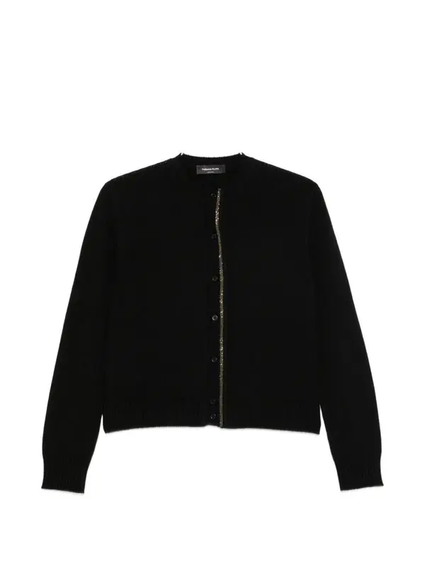 Fabiana Filippi Wool Cardigan - Black