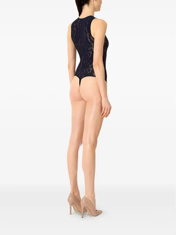 Wolford Infinite Rose Bodysuit - Ink