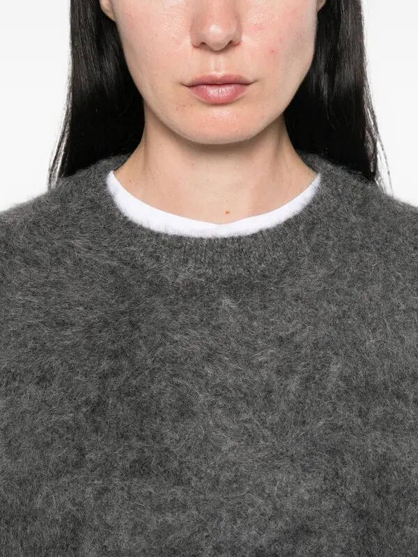 Soft Goat Wool Crewneck Jumper