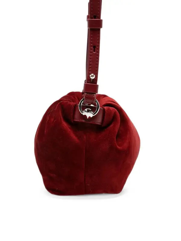 CHRISTIAN LOUBOUTIN Eva Mini Suede Leather Crossbody Bag