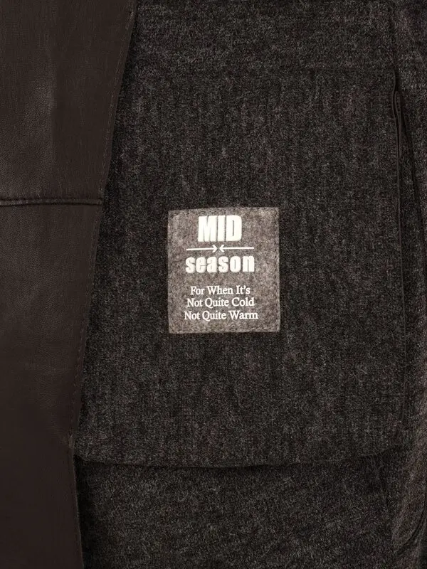 THE JACKIE LEATHERS Coats