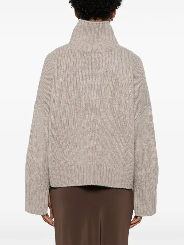 Soft Goat Cashmere Turtle Neck Sweater