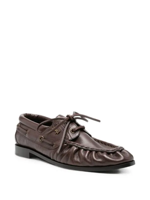 Saint Laurent Le Loafer Leather Loafers
