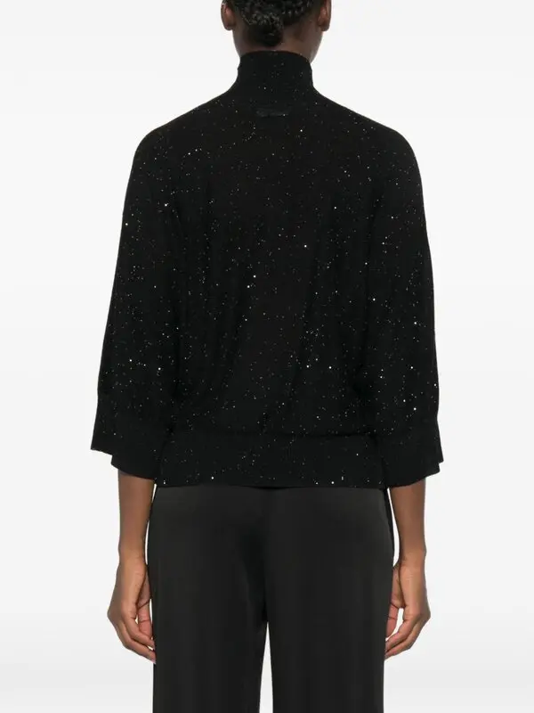 Fabiana Filippi Wool Turtle Neck Sweater