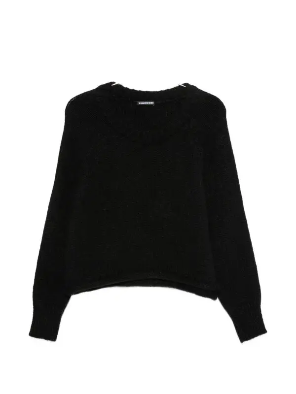SUSANNE BOMMER Wool Crewneck Jumper - Black
