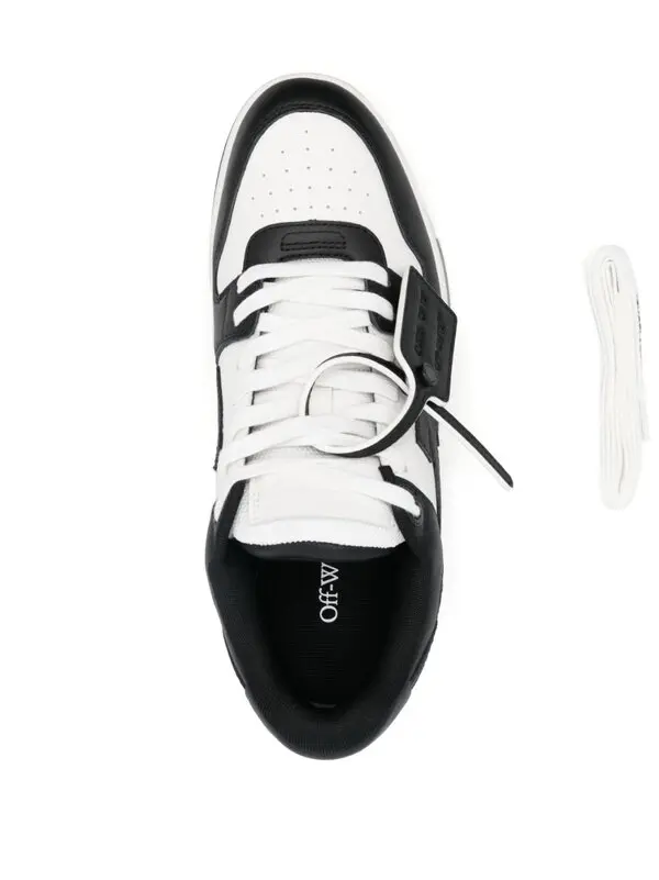 Off-White Out Of Office Leather Sneakers - Black