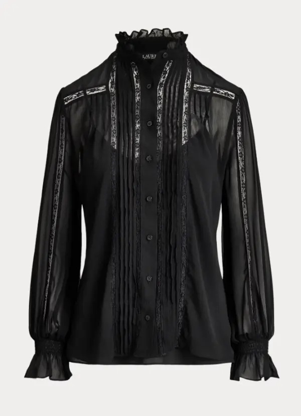 Ralph Lauren Woven Blouse Shirt - Nero