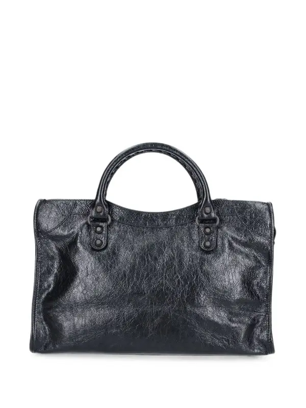 Balenciaga Le City Medium Leather Handbag