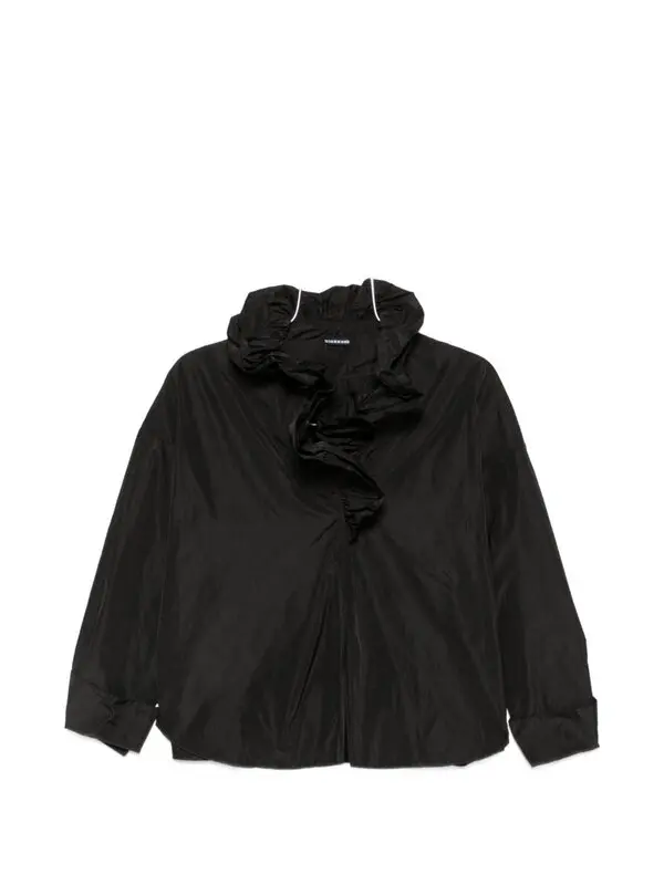 SUSANNE BOMMER Ruffled Taffetas Blouse