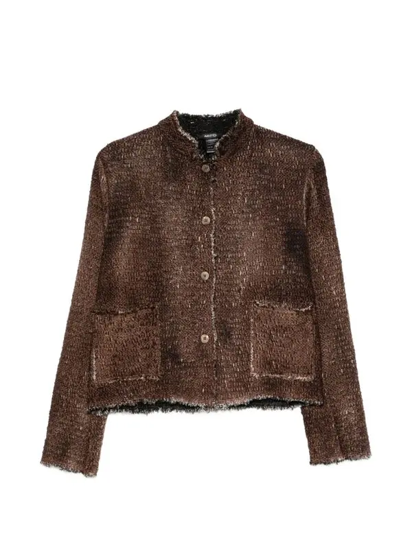 Avant Toi Wool Crewneck Jacket