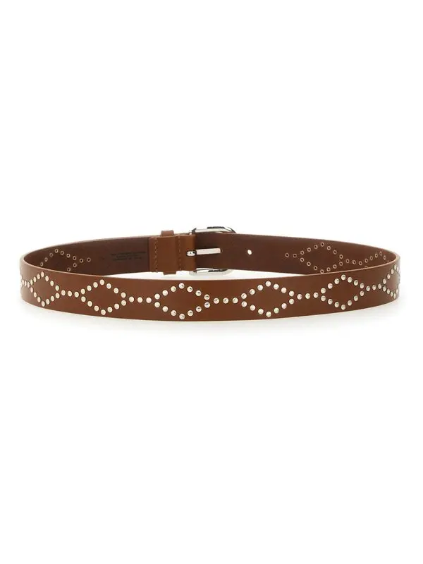 Isabel Marant Étoile Cintura 'liliana' Con Borchie - Buff