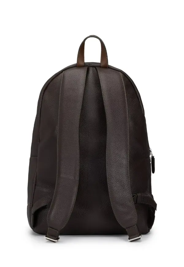 Santoni Leather Backpack