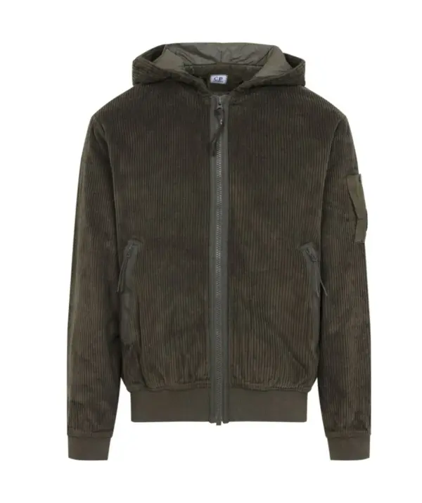 C.P. COMPANY Sweatshirts Hooded Open - Grigio