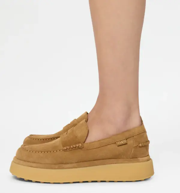 TOD'S Suede Loafers