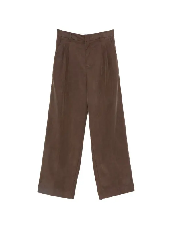 WHITE SAND Wide Leg Trousers