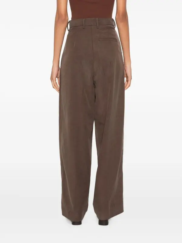 WHITE SAND Wide Leg Trousers