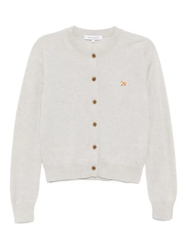 Maison Kitsuné Baby Fox Wool Cardigan