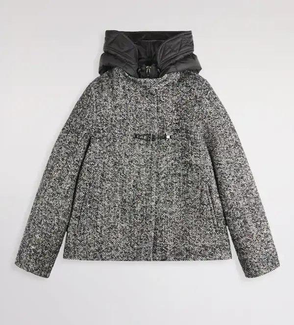 FAY Toggle Cape - Nero