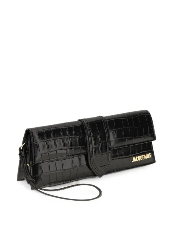 Jacquemus La Pochette Bambino Leather Clutch