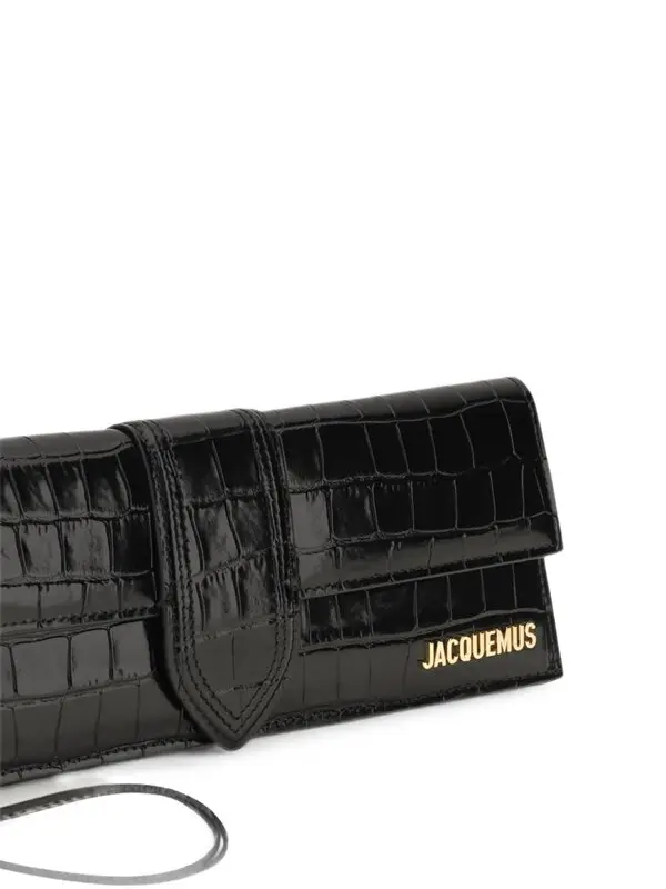 Jacquemus La Pochette Bambino Leather Clutch