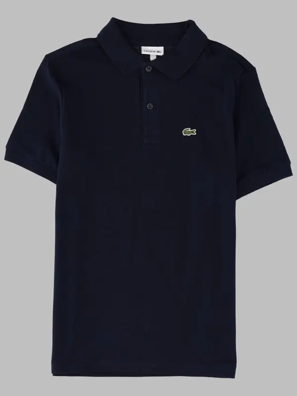 Lacoste Lcb Ss Pique Polo - Blue