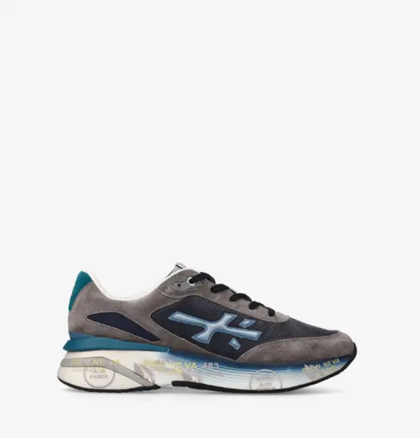 Premiata Moerun - Blu/beige