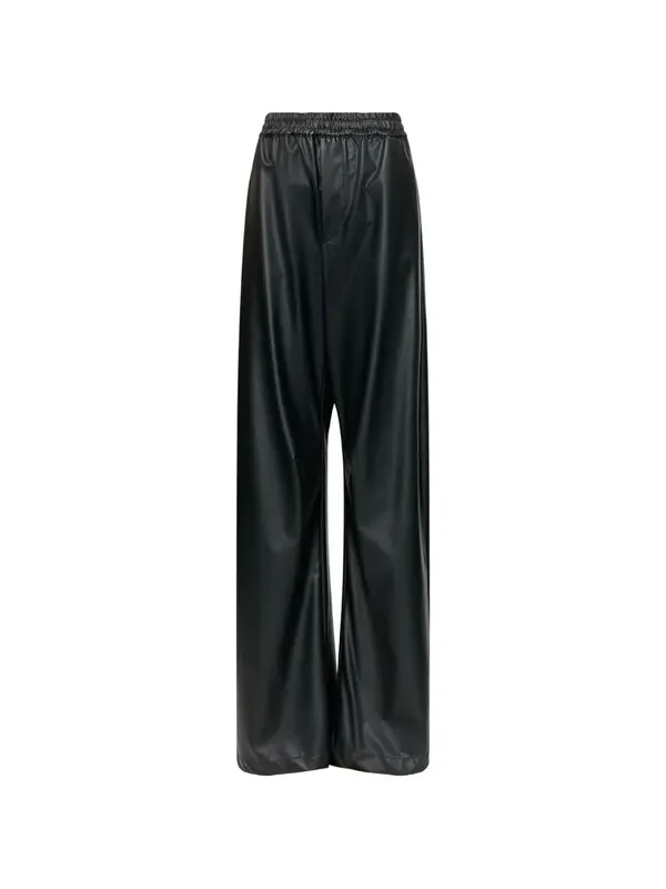 MAISON MARGIELA Faux Leather Trousers