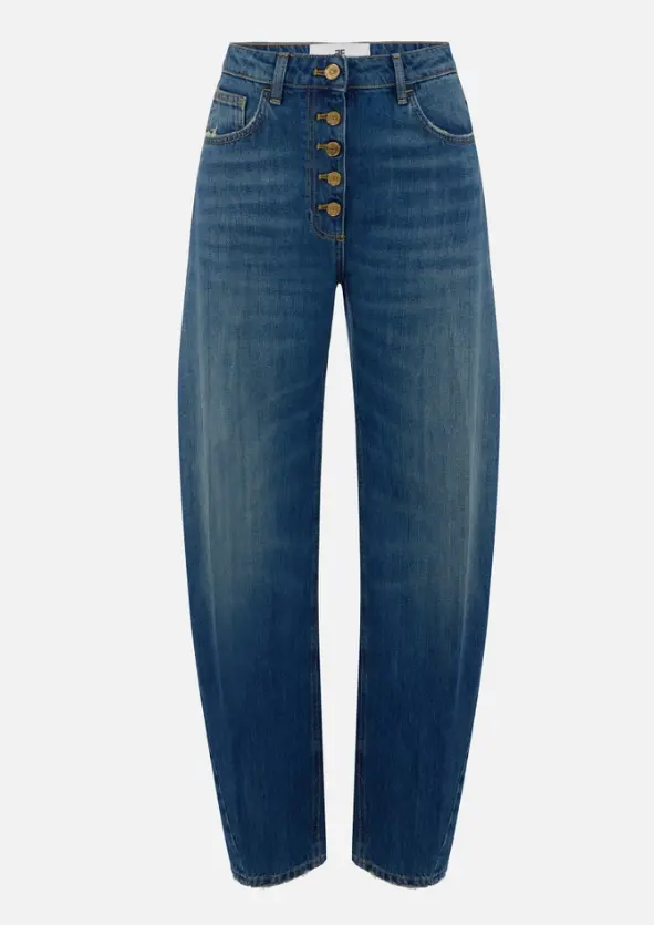 Elisabetta Franchi Balloon Jeans - Blu