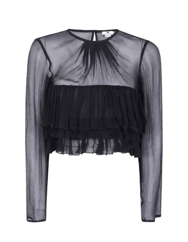 Elisabetta Franchi Volant Shirt