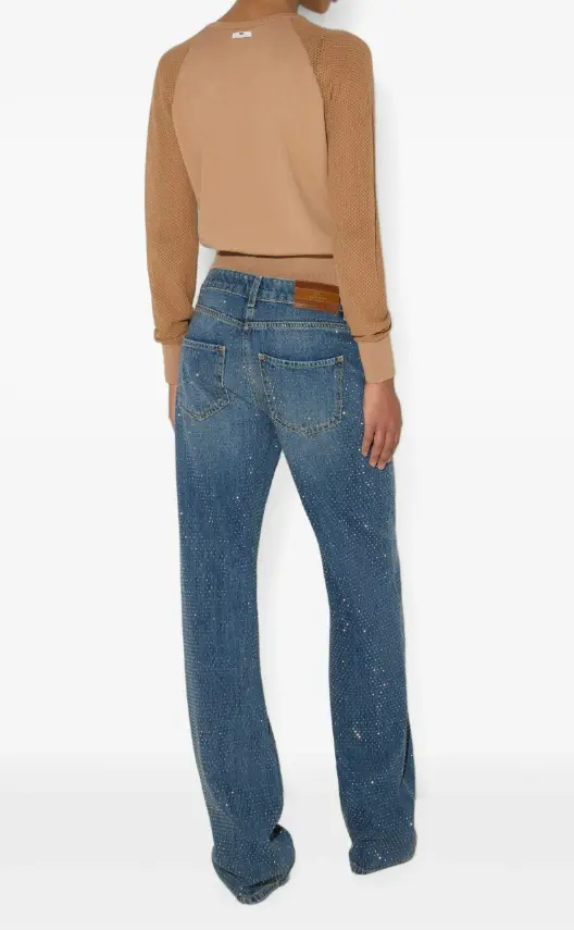 Elisabetta Franchi Palazzo Jeans