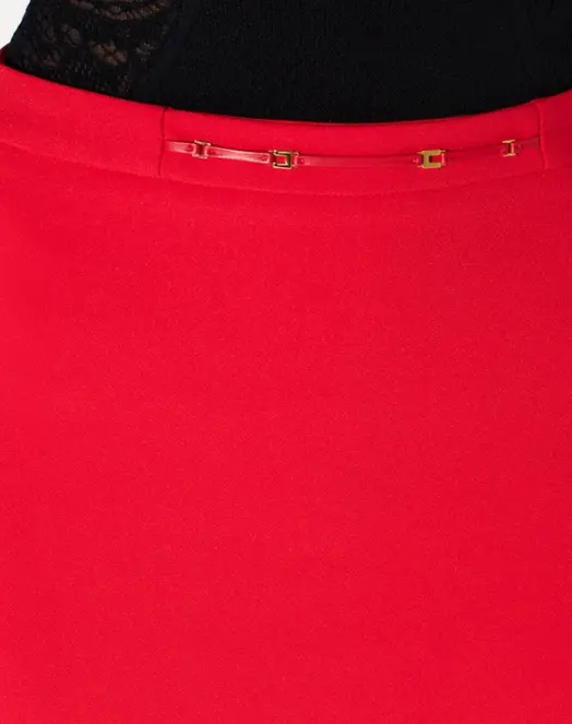 Elisabetta Franchi Skirt With Jewel Detail