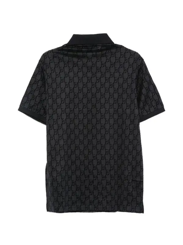 Emporio Armani Allover Logo Polo Shirt