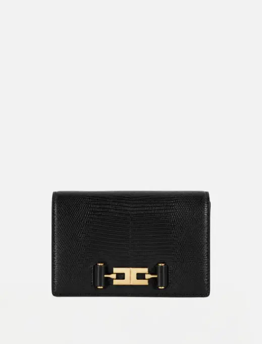Elisabetta Franchi Curb Chain Shoulder Strap - Nero