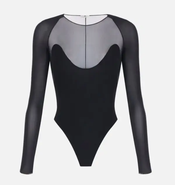 Elisabetta Franchi Jersey Stretch Body - Nero