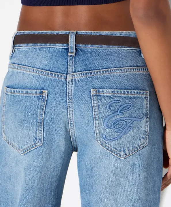 Elisabetta Franchi Jeans With Belt