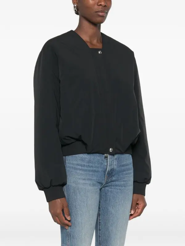 Khaite Cordan Nylon Bomber Jacket