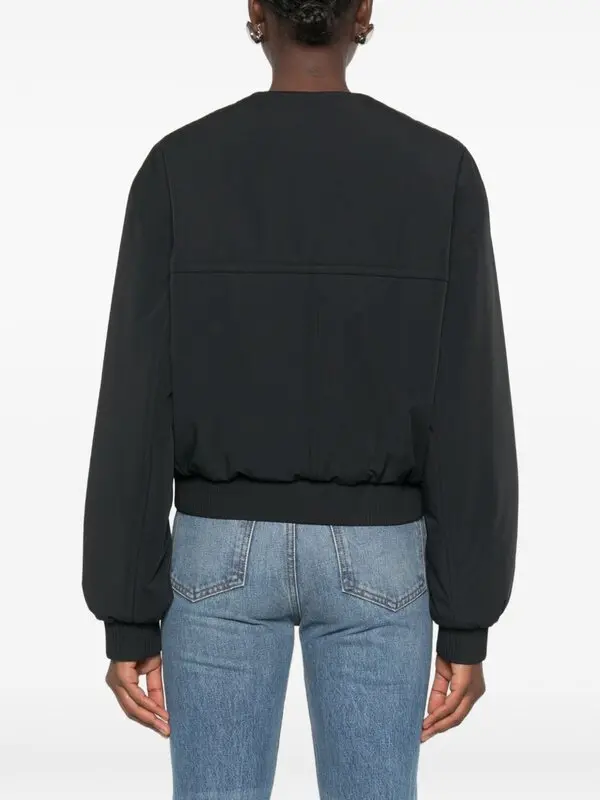 Khaite Cordan Nylon Bomber Jacket