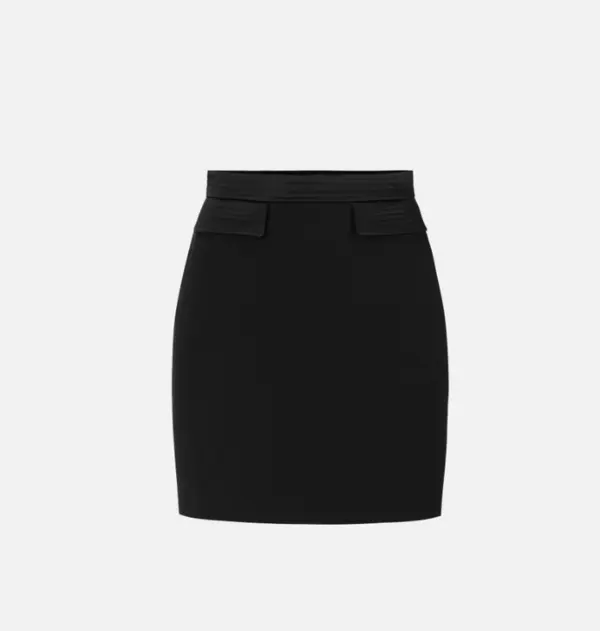Elisabetta Franchi Mini Skirt - Nero