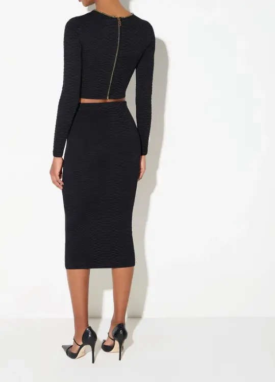 Elisabetta Franchi Snake Skirt