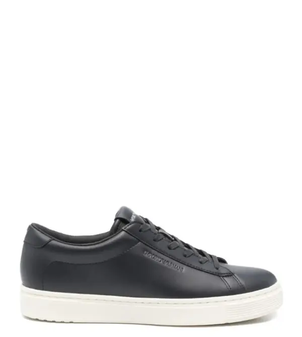 Emporio Armani Round Toe Sneakers - Blu