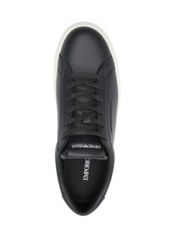 Emporio Armani Round Toe Sneakers