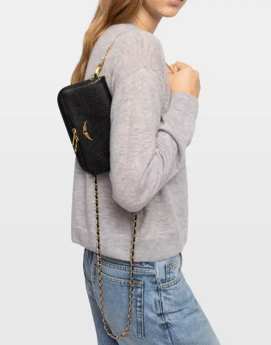 Zadig&Voltaire Rock Mini Soft Wild - Nero