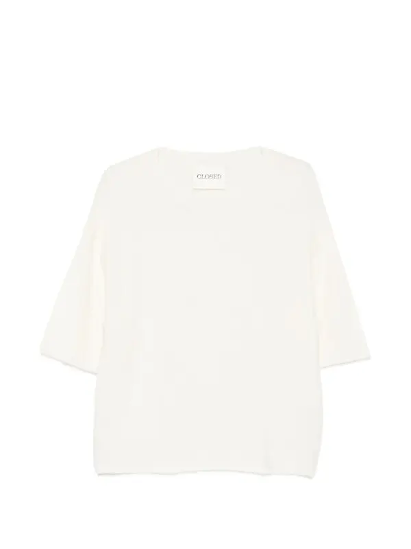 Closed Wool Crewneck Sweater