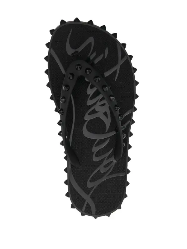 CHRISTIAN LOUBOUTIN Super Loubi Flip Flops