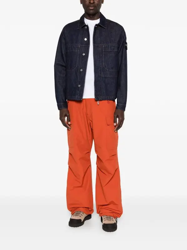 Stone Island Denim Cotton Jacket