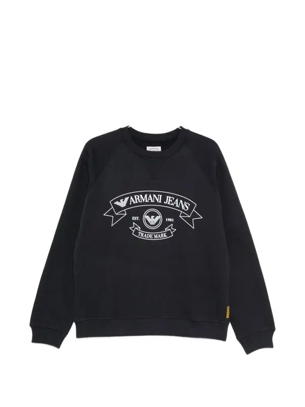 Emporio Armani Logo Cotton Sweatshirt