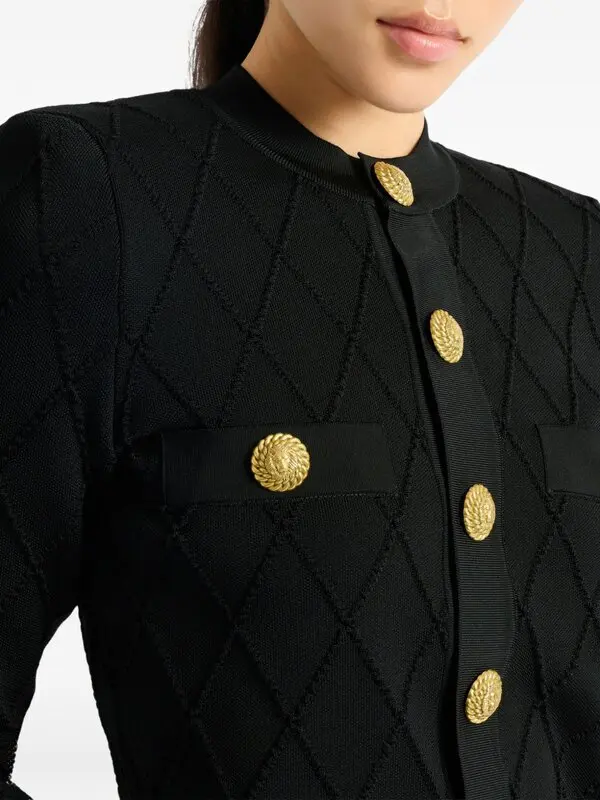 Balmain Cropped Cardigan