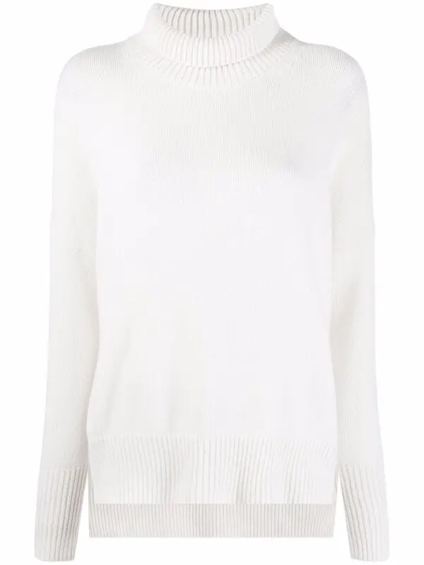 LISA YANG Heidi Cashmere Turtle Neck Sweater - Ecru